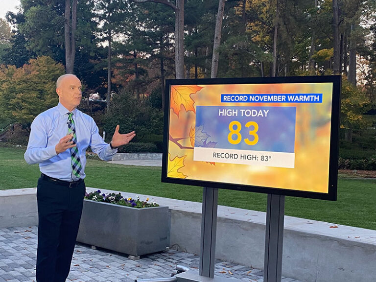 WRAL Weather Patio Debuts During Thursday Evening Newscasts – Capitol ...